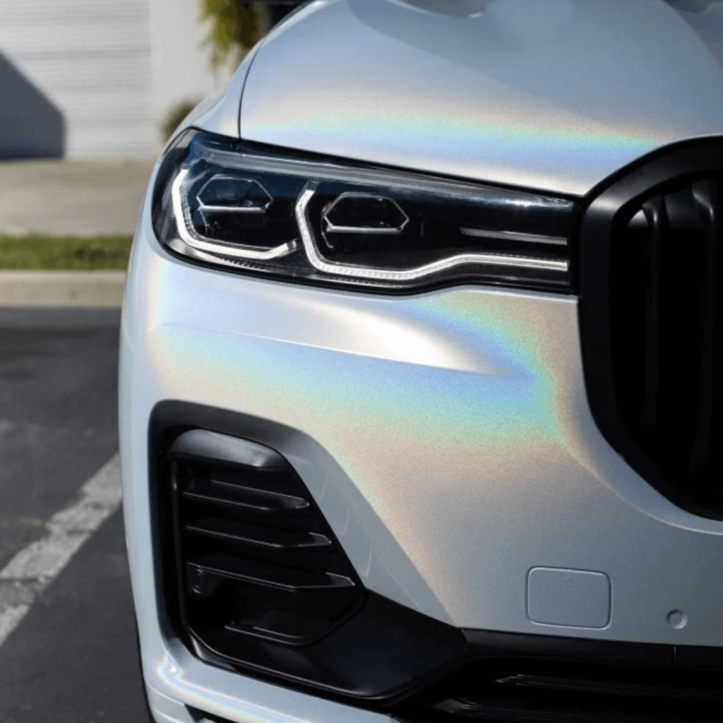 White Iridescent Vinyl – ROK Auto